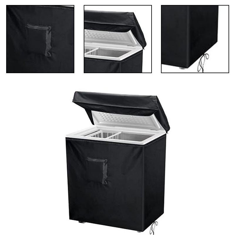 Chest For Freezer Dust Cover with 420D Silver Coating for Easy Cleaning ...