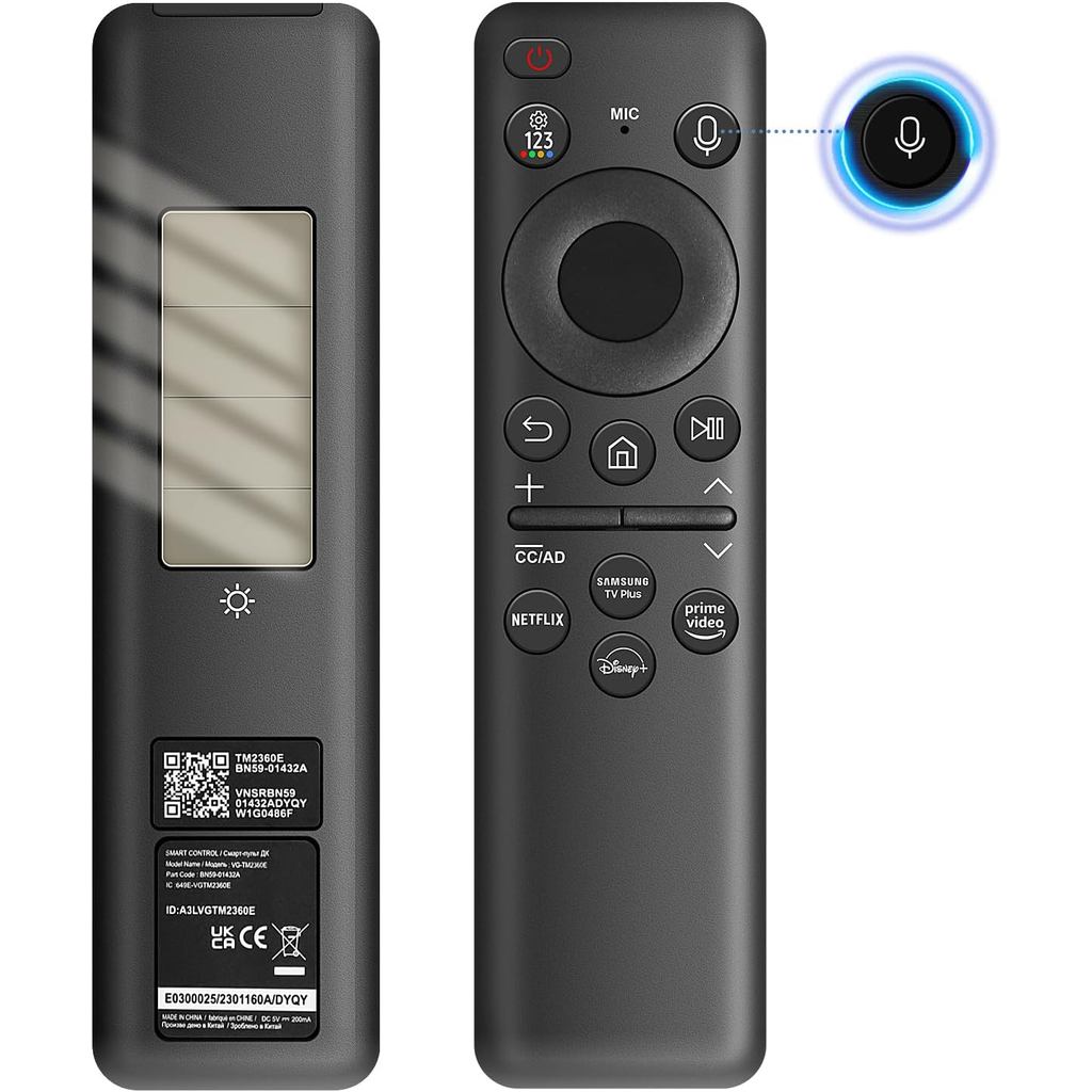 BN59-01455A Voice Remote Control for Samsung Smart TV, Compatible with ...