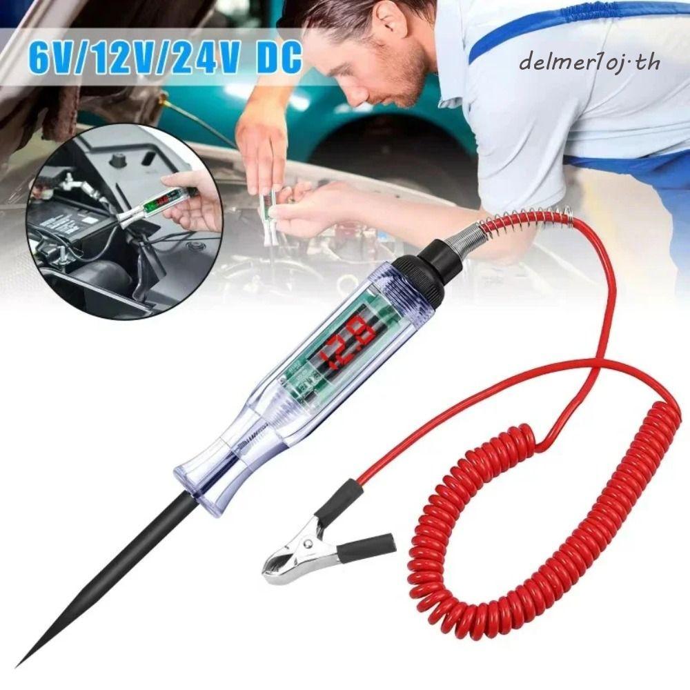 DELMER1OJ Car Diagnostic Probe Test Pen, 6V 12V 24V Auto Diagnostic ...
