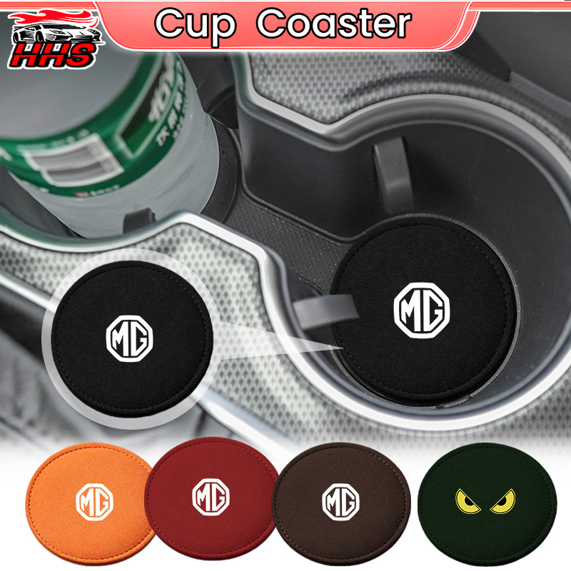 MG Car Cup Coaster Anti-slip Mat Car Buffer Soundproof Ready Stock Car ...