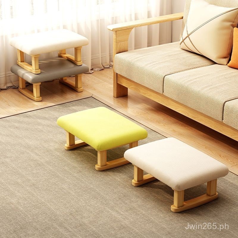 Body Shape Sofa Stool Sitting Solid Wood Living Room Shoe Changing ...