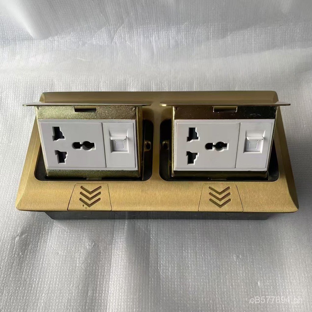 Ground Ground Ground Floor Plug Floor Plug Ground British Socket Copper ...