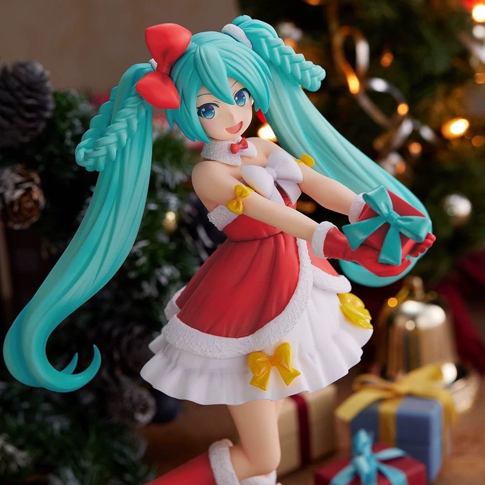 Hatsune Miku Figure MIKU Christmas Princess Girl Beautiful Cute Chassis ...