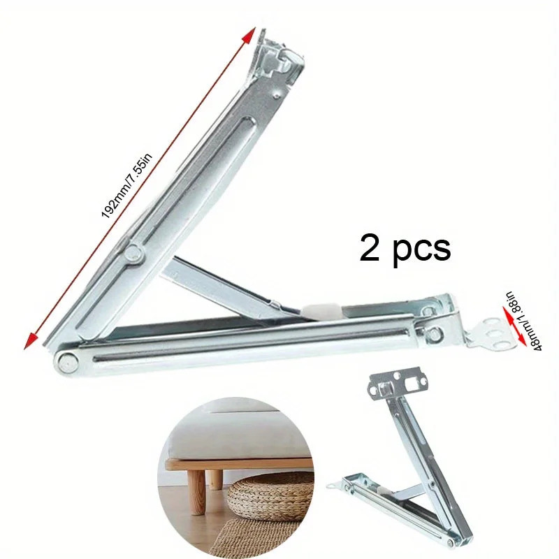 2pcs Desk Support Bracket Lift And Up Hinges Massage Table Support ...