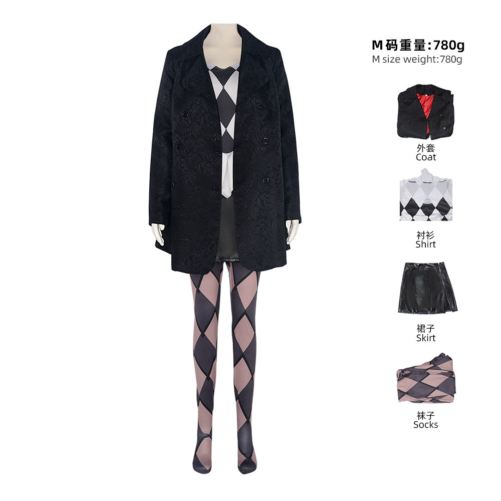 Movie Arthur Flake Joker cos Suit Harley Quinn cosplayLYAJIE2511.11 ...