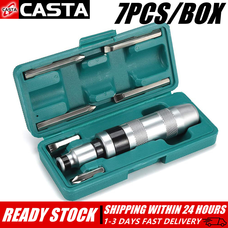 7PCS Professional Portable Impact Driver Screwdriver For Loosening ...