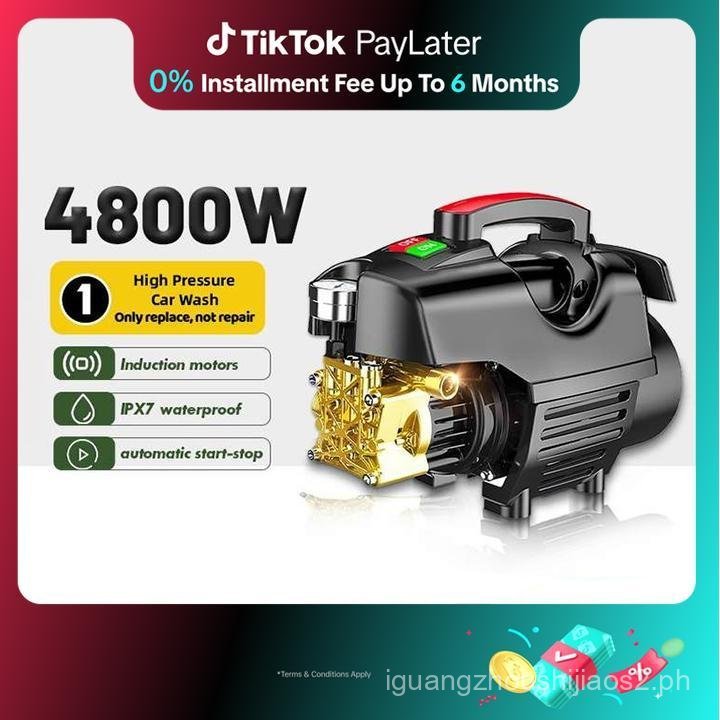 SOARFLY 4800W Water Jet High Pressure Cleaner High Pressure Portable ...
