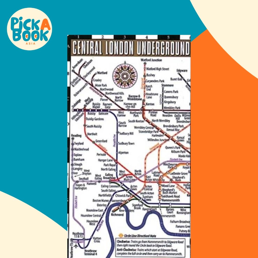 - Streetwise London Underground Map - Laminated Map of the by Michelin ...