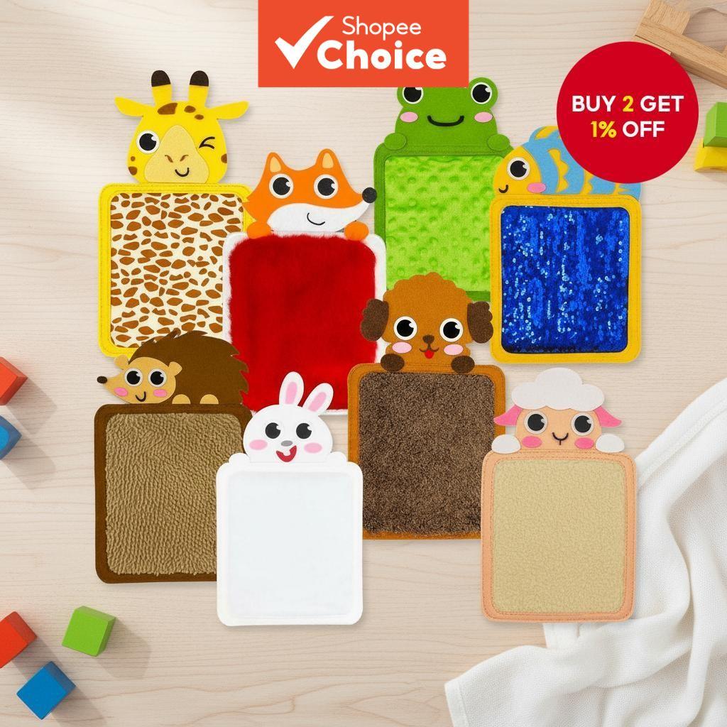 Educational Sensory Felt Mats for Autism Learning Toys with Cartoon ...
