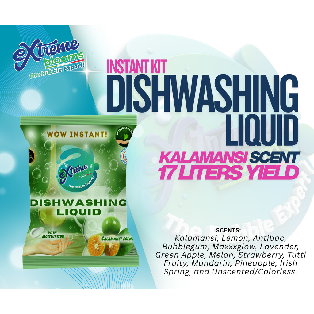 (WOW! INSTANT !!) DIY DISHWASHING LIQUID KIT 17 Liters Yield (Just Add ...