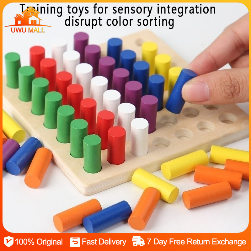 toddler fine motor skills toy montessori wooden peg game for 3 year ...