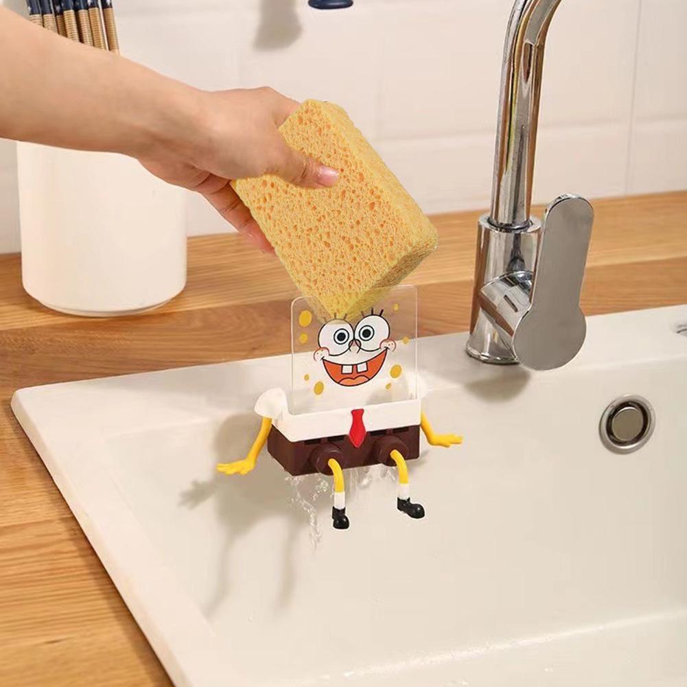 Spongebob Squarepants Drain Rack Cutesponge Drain Rack Cartoon Shelf ...