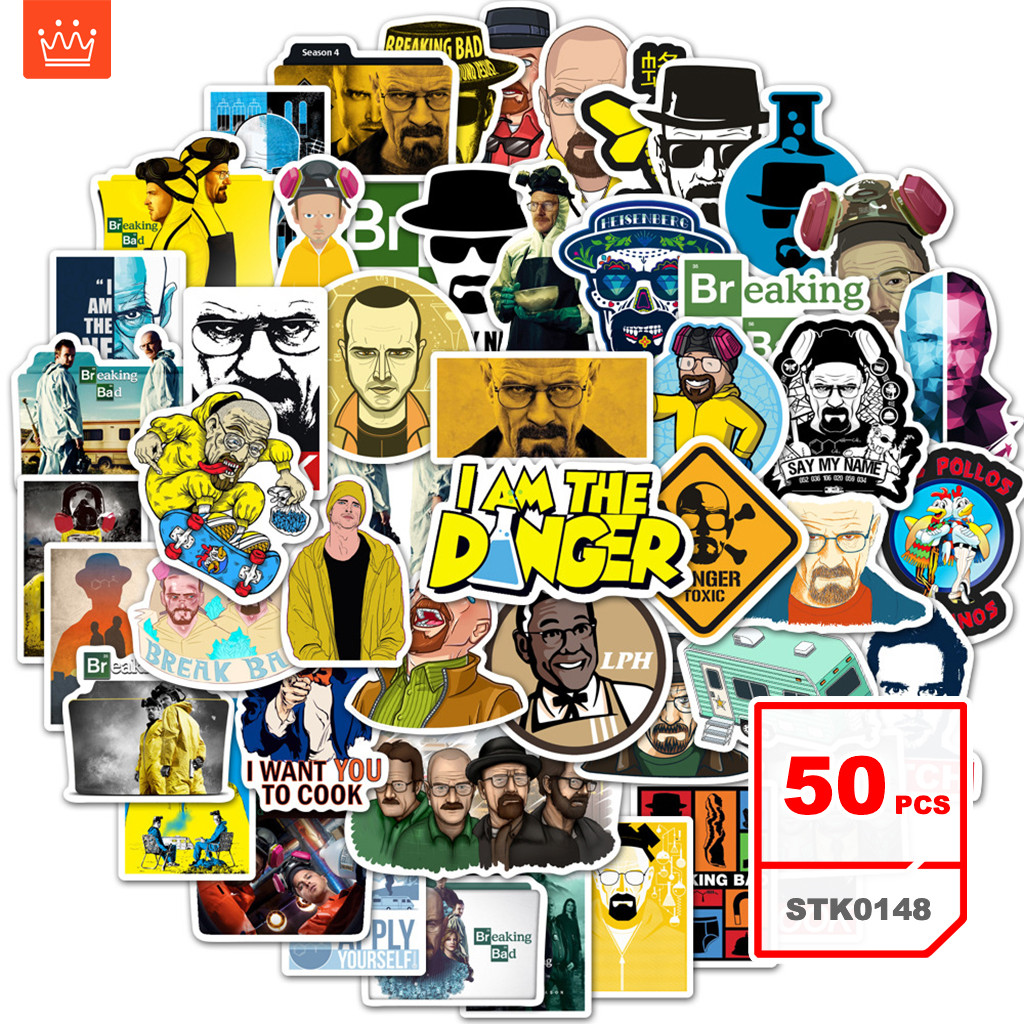 Breaking Bad Stickers Set American TV Series Graffiti Sticker ...