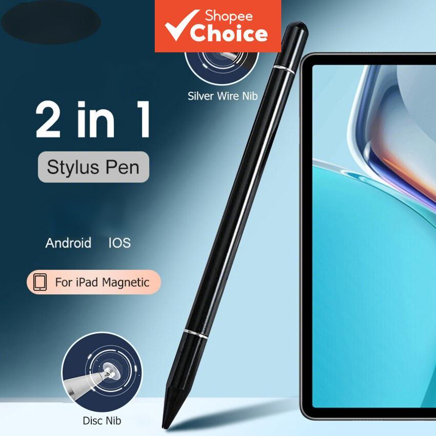 Stylus Pens 2 in 1 Capacitive Pen Touch Screen Drawing Pen for iPhone ...