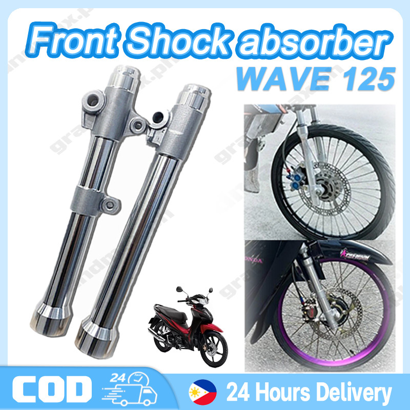 Lighten Front Shock Outer Tube for Honda Wave 125 2pcs Alloy Aluminum ...