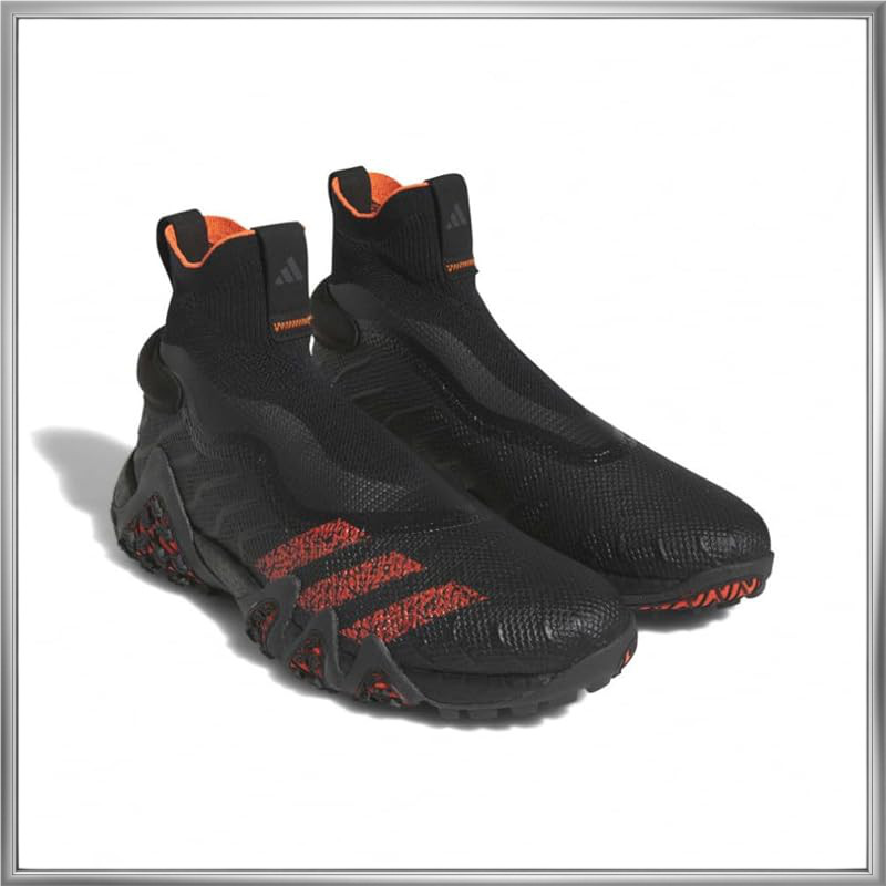 Adidas Golf Golf Shoes Code Chaos Laceless Core Black/Semi Solar Red ...