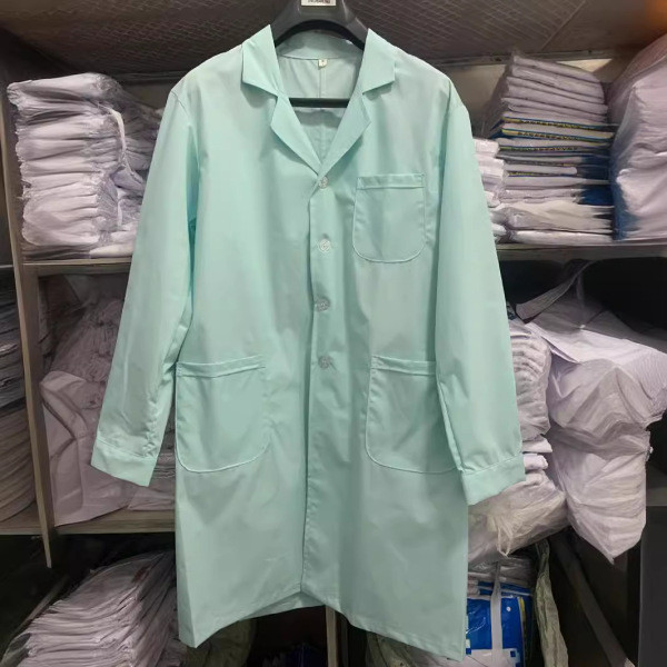 lab gown for students female lab gown for students male Light Green ...