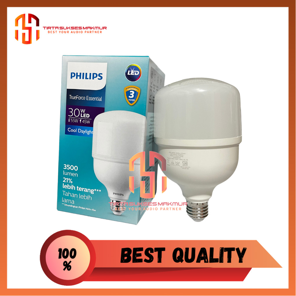 Philips Ess Tforce Essential True Force Energy Saving Capsule Lamp 30W ...