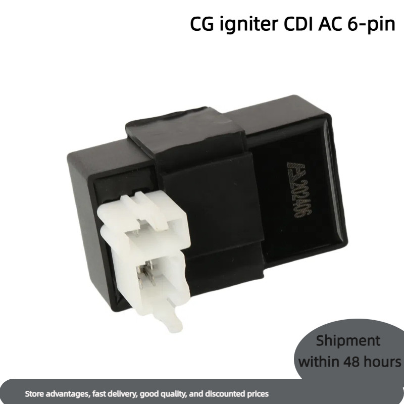 Motorcycle 6-pin AC CDI Box Igniter Ignition for CG 125cc 150cc 200cc ...