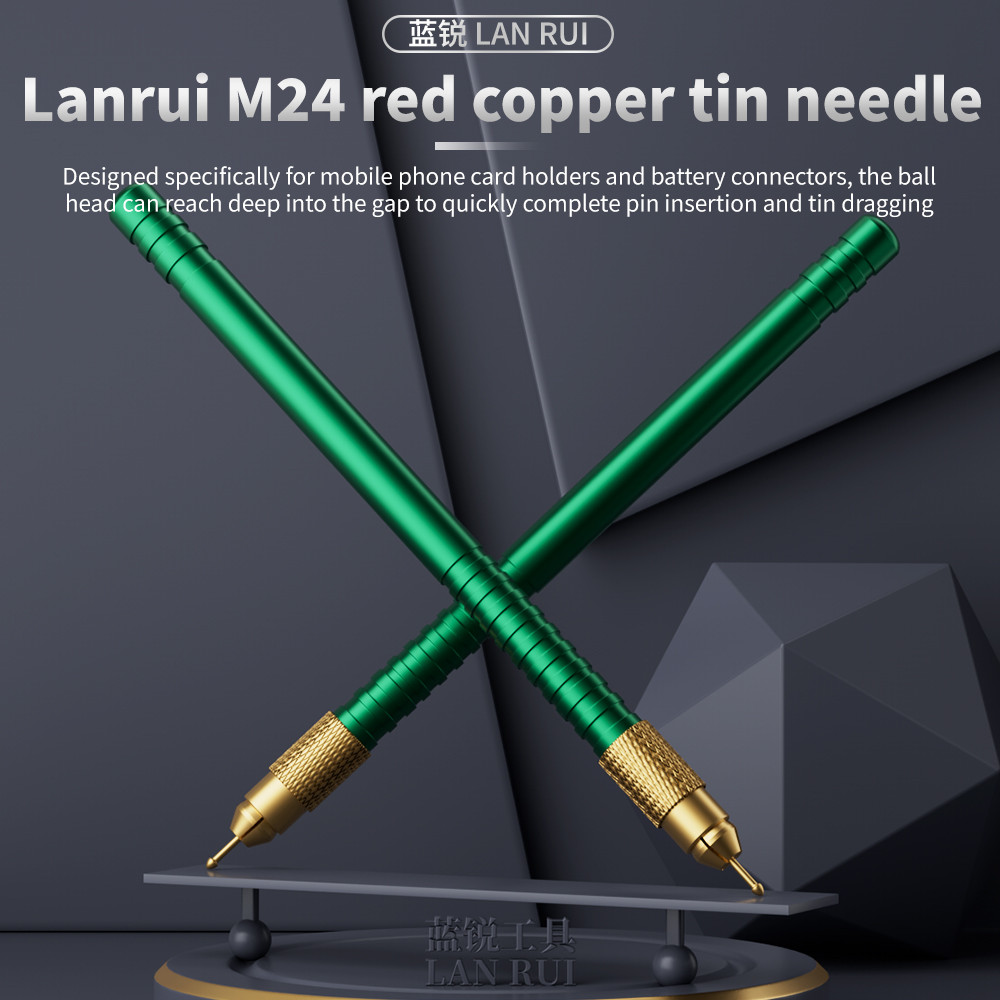 LANRUI M24 Red Copper Soldering Pins for Easy Soldering of Phone Card ...