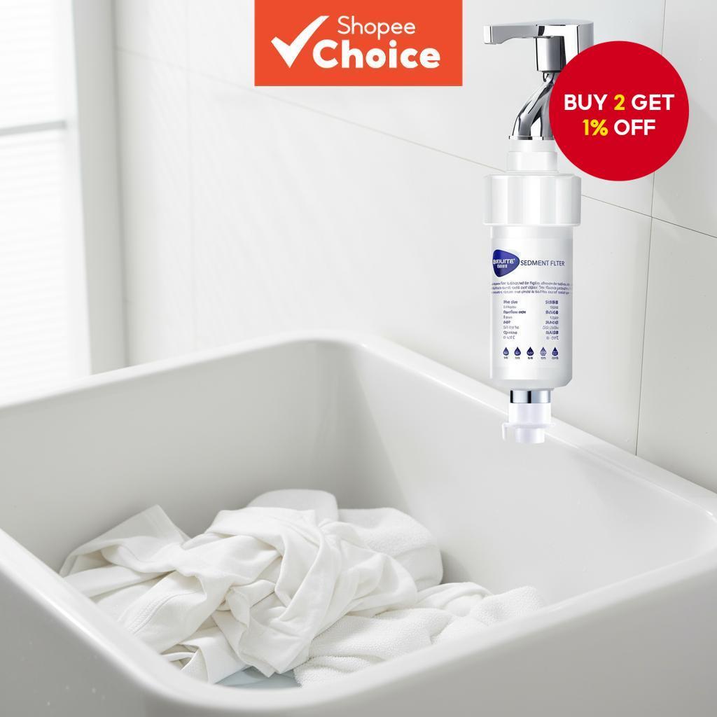 water filter purifier pre-filter rust remover for shower washing ...