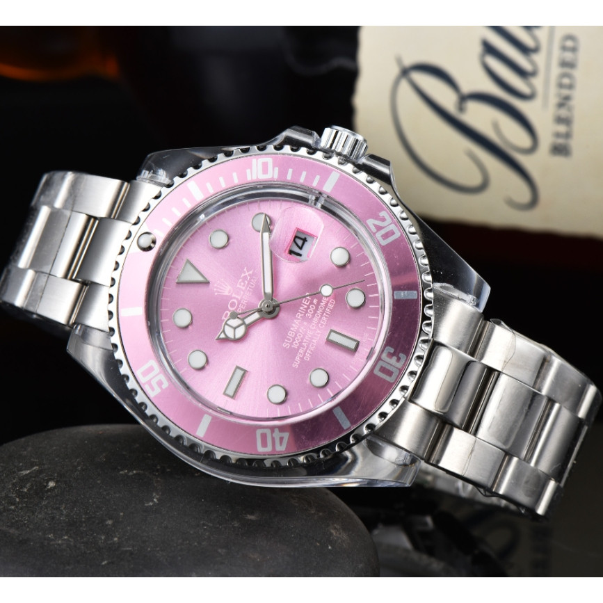 R ROLEX ROLEX Aviator Series Swiss Watch White Dial Oyster Steel Strap ...