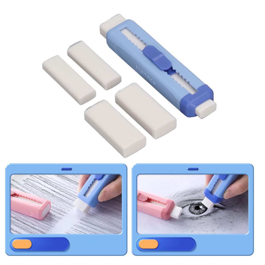 keaostore Push Pull Eraser Pencil Erasers Students Writing Tool Double ...