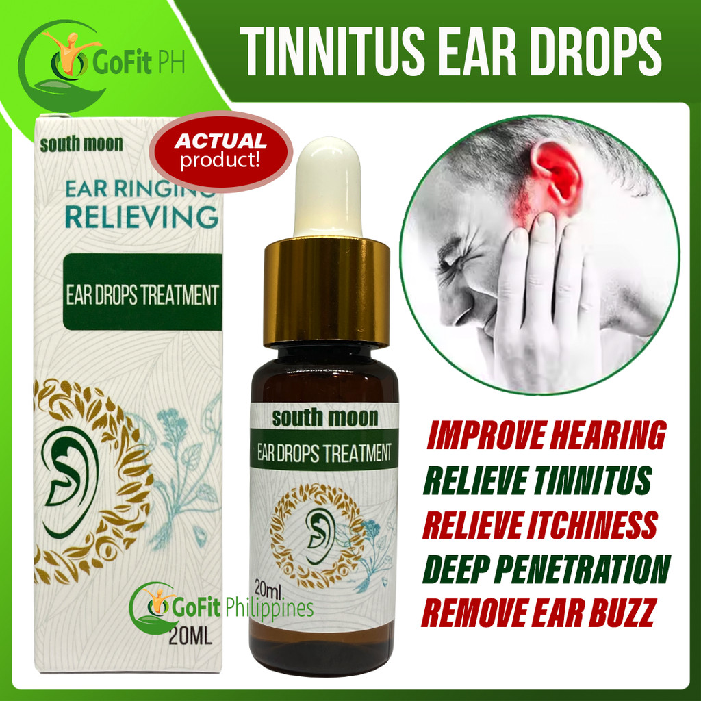 South Moon Ear Drops Treatment 20ml for Tinnitus, Ear Wax, Ear ...