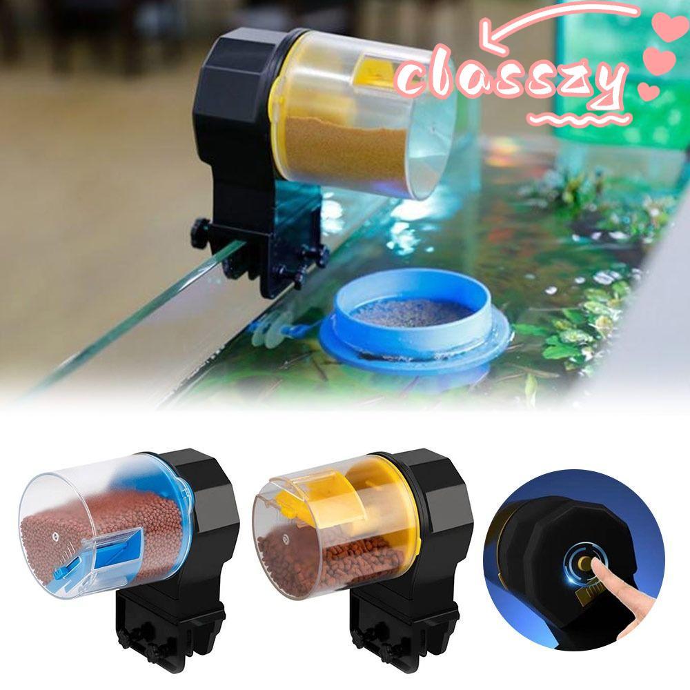CLASSZY Fish Tank Feeder, 2nd Gear Intelligent Automatic Fish Feeder ...