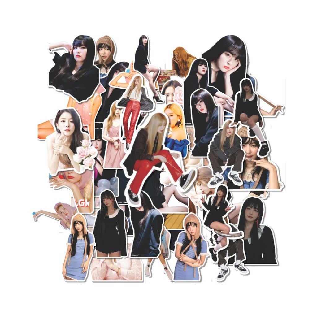 50 PCS Red Velvet Seulgi Stickers Waterproof Stickers – Ideal to ...