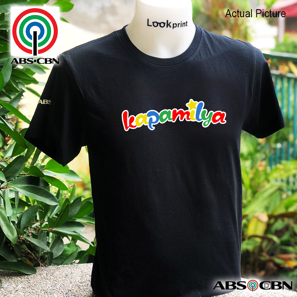 【COD】 ABS CBN SHIRT KAPAMILYA Christmas Station id T-shirt 2024 ...