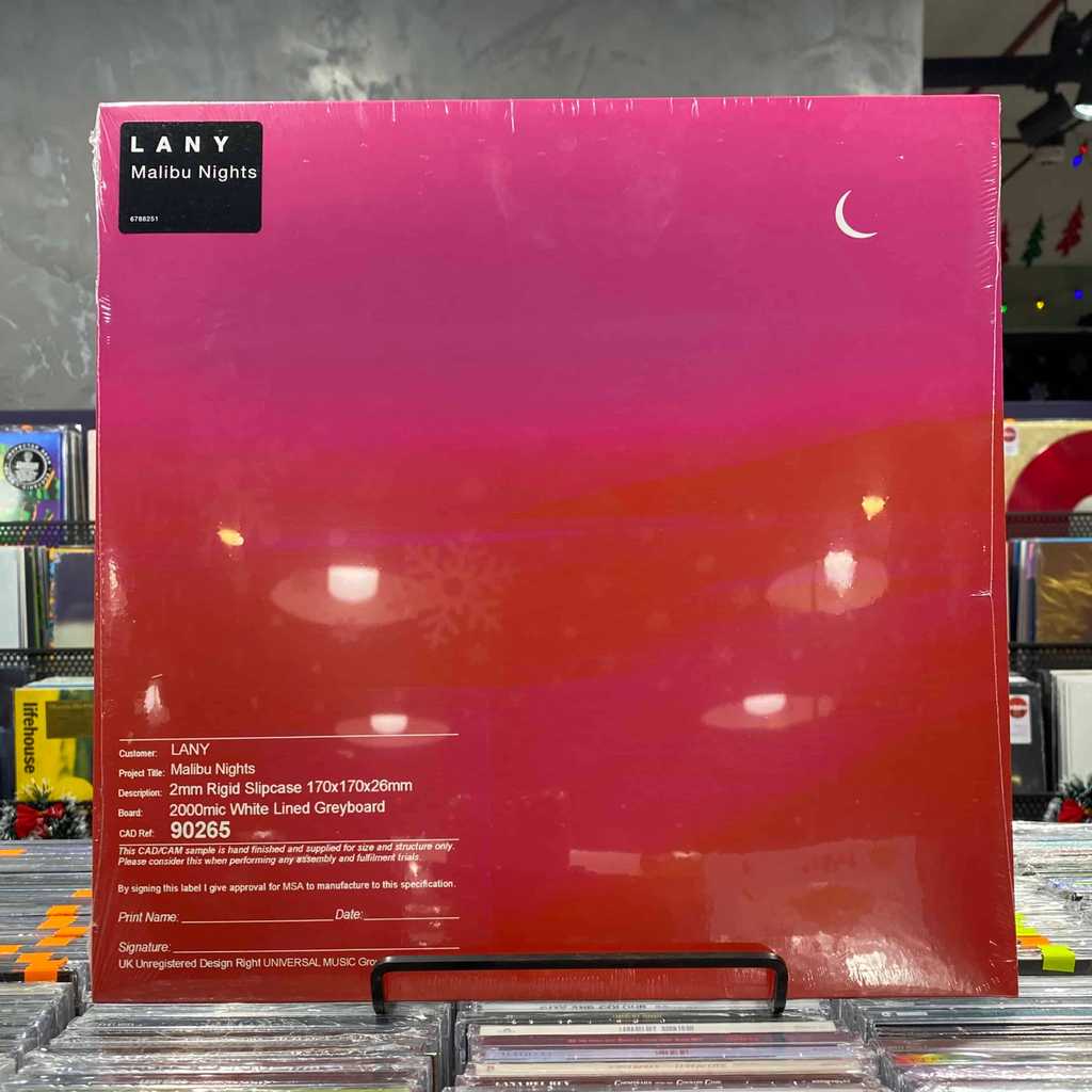 LANY Malibu Nights Vinyl (Clear, 1LP) | Shopee Philippines