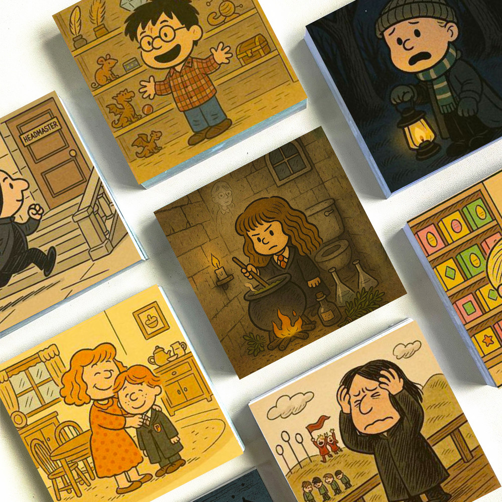 240 Sheets Harry Potter Stickers Fan Peripheral Comic Cartoon Stickers ...