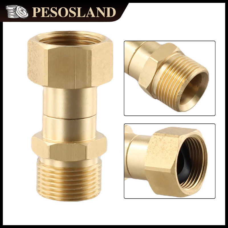 Washer Swivel Joint Connector Brass M22 Connector High Pressure Car ...