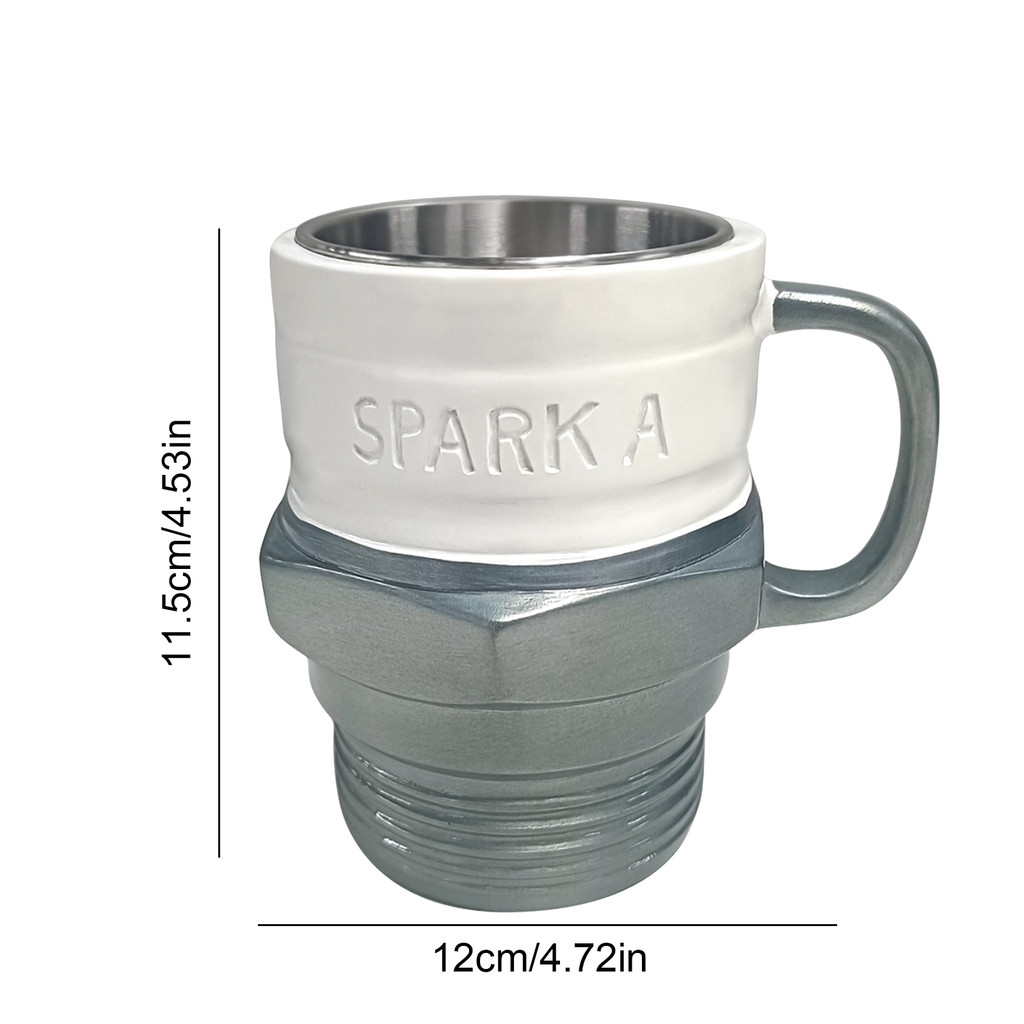Spark Plug Coffee Mug Industrial Coffee Cup Unique Auto Gift for Car ...