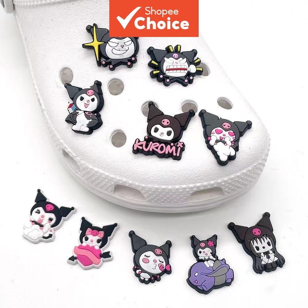 Fashion Croc Jibbitz Charm Creative Cute Cartoon Colorful Pattern DIY ...