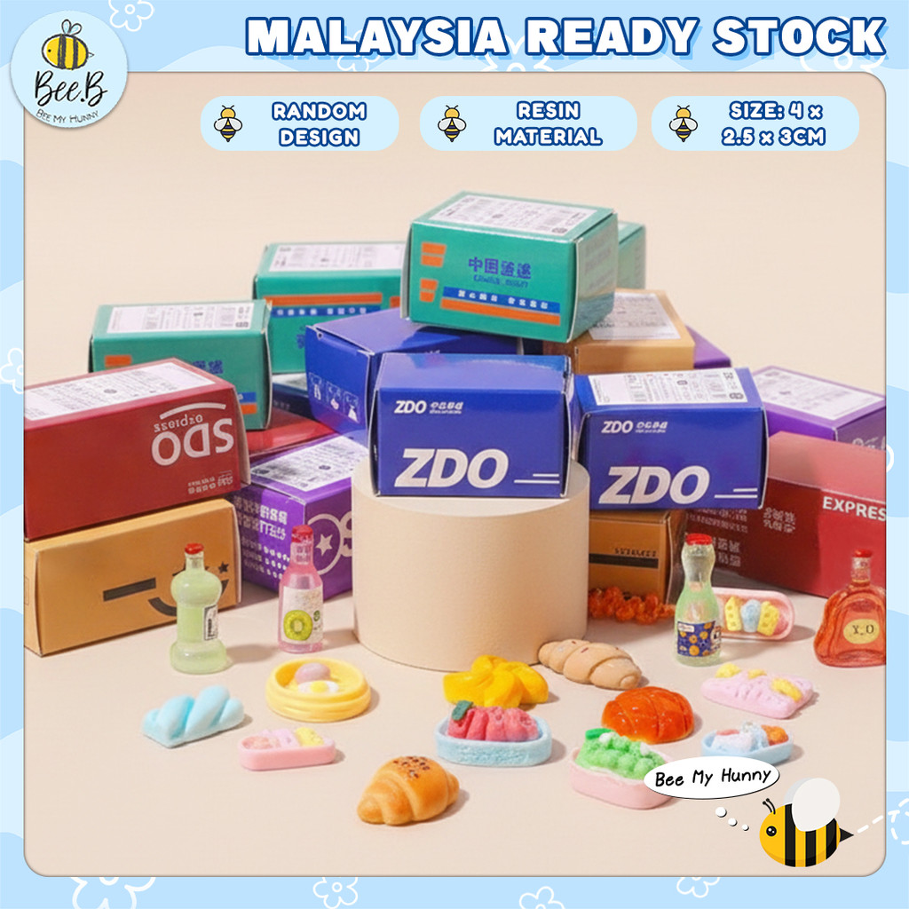Kids Mini Express Blind Box DIY Miniature Toys Blind Bag Box Student ...