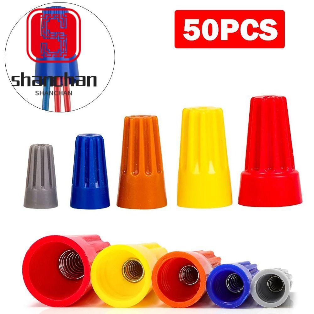 SHANCHAN Wire Connectors Nuts, Insulated Colorful Wire Caps, End Cap ...