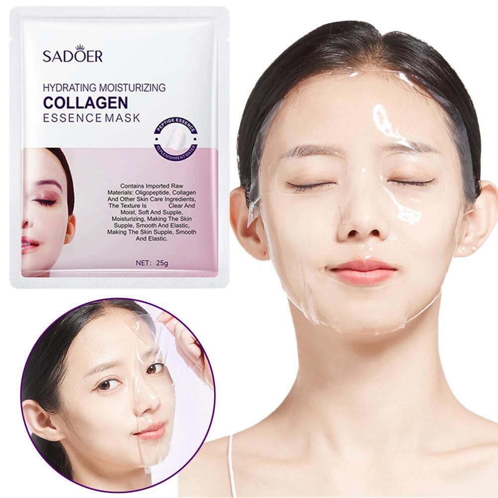 SADOER Collagen Facial Mask Moisturizing Kincare Hydrating Face 25g ...