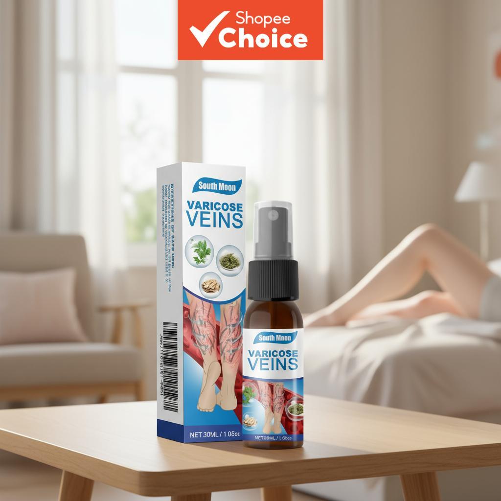 30ml Varicose Vein Spray for Leg Relief, Spider Vein Treatment, Vein ...