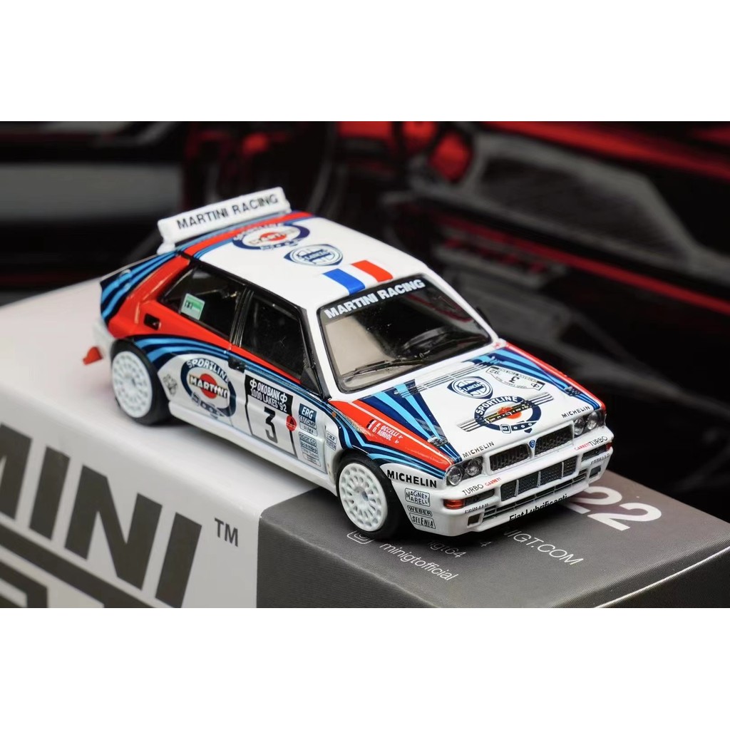 [Car Model] [Ingenuity] MINI GT 1: 64 #322 Lancia Lancia Delta HF Alloy ...
