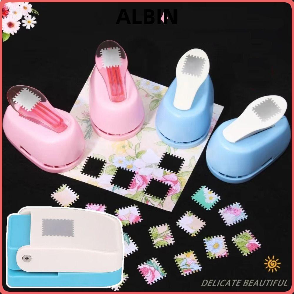 ALBIN New Stamp shape Craft Punch Embossing Machine Round Hole Punch ...
