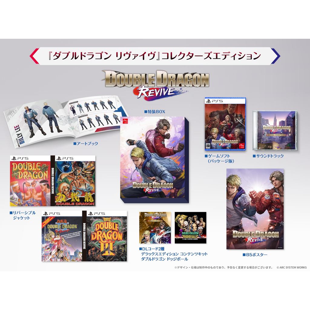 Double Dragon Revive Collector's Edition [Includes] Special Box & Art ...