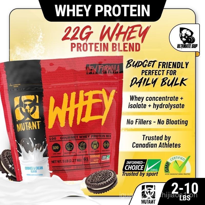 Mutant WHEY - Whey Protein, added Digestive Enzymes help Build Muscle ...