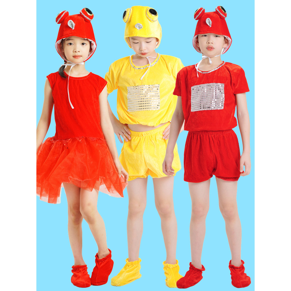 costume for kids cartoon character costume for girls Little Fish ...