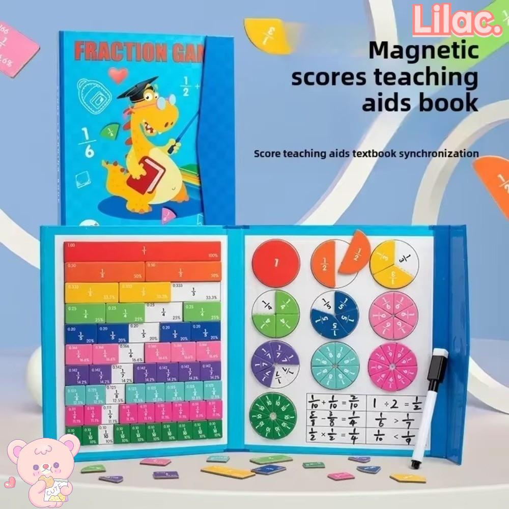 LILAC Magnetic Fraction Puzzles, Addition and Subtraction of Fractions ...