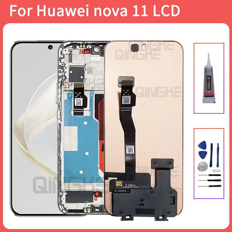 OLED For Huawei nova 11 LCD FOA-AL00 FOA-LX9 Display Screen Touch ...