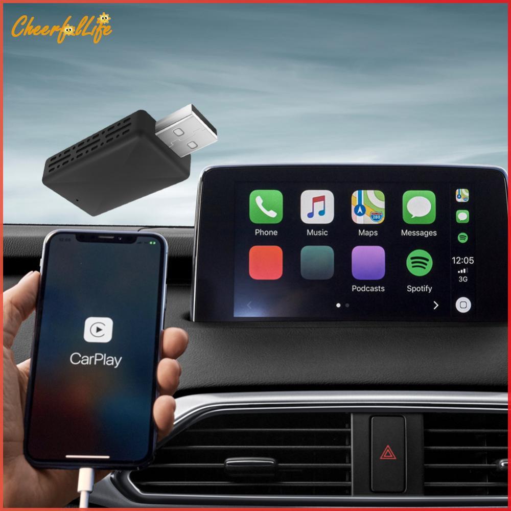 cheerful Wired To Wireless Carplay & Android Auto Smart Mini Box OTA ...