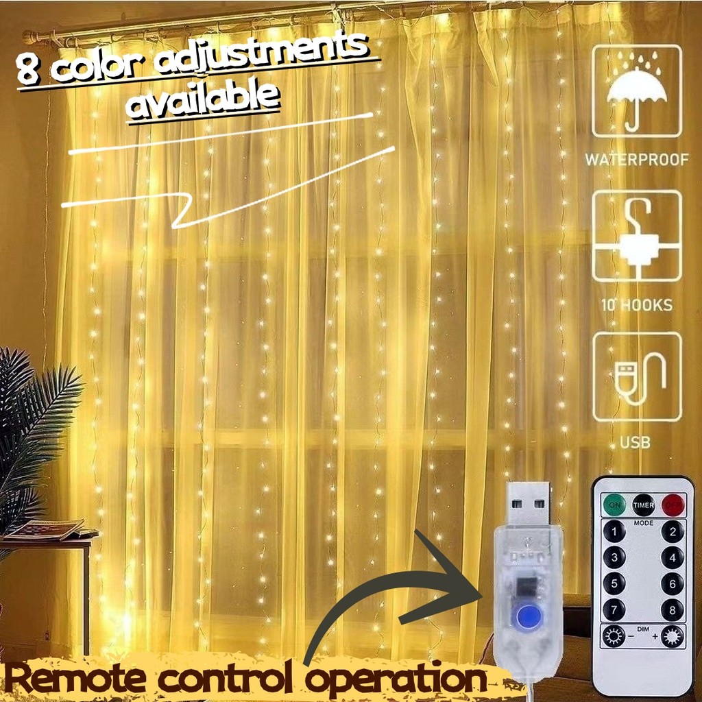 LED window light, with 8 color options for change, and can be ...