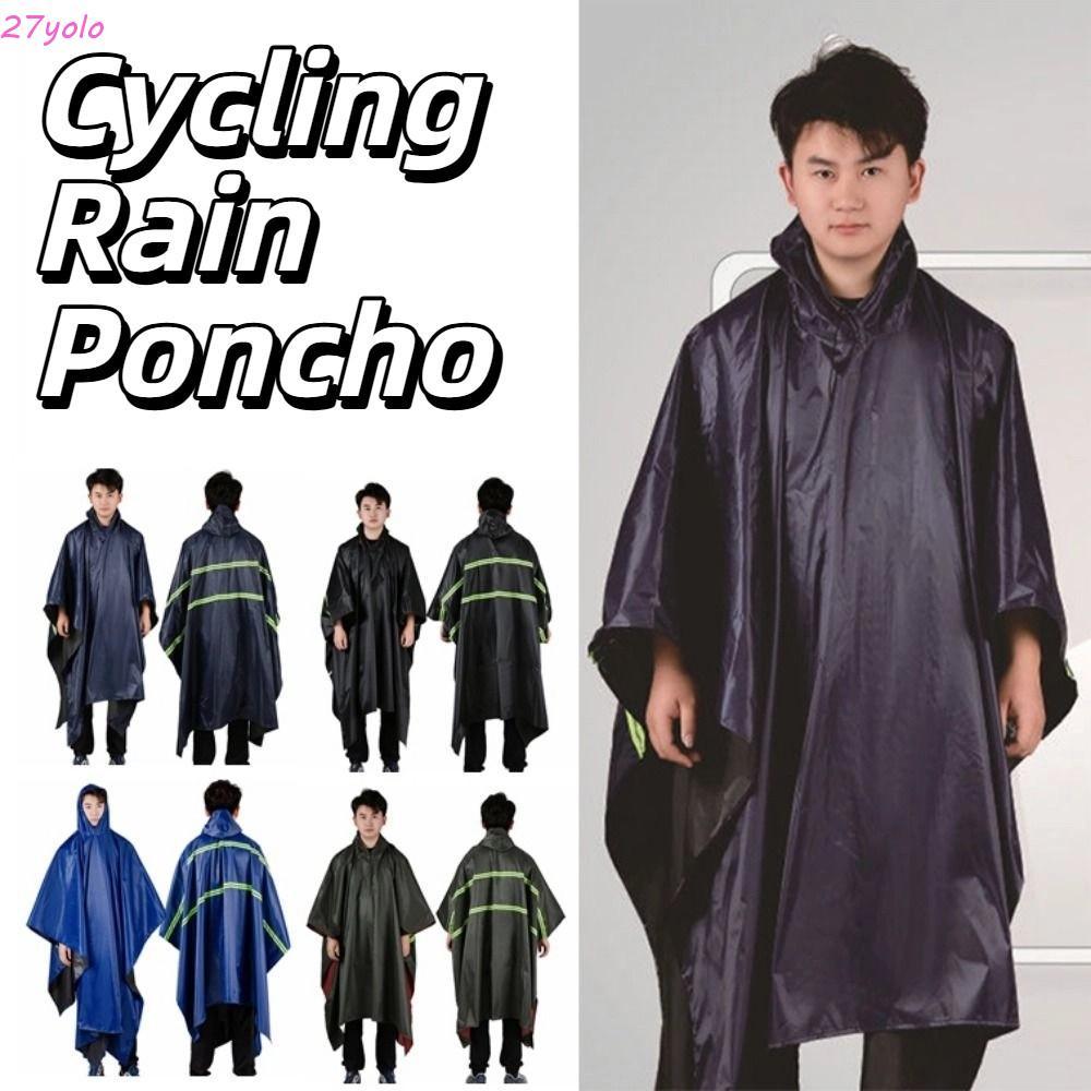 YOLO Cycling Rain Poncho, 3 in 1 Portable Riding Raincoat, Durable ...
